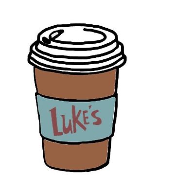 "Luke's Diner Coffee Cup" Sticker for Sale by Isla Rose | Redbubble