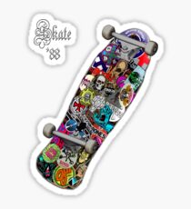 Old School 80s Skateboard Stickers | Redbubble