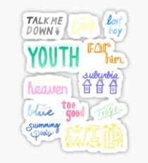 Troye Sivan: Stickers | Redbubble