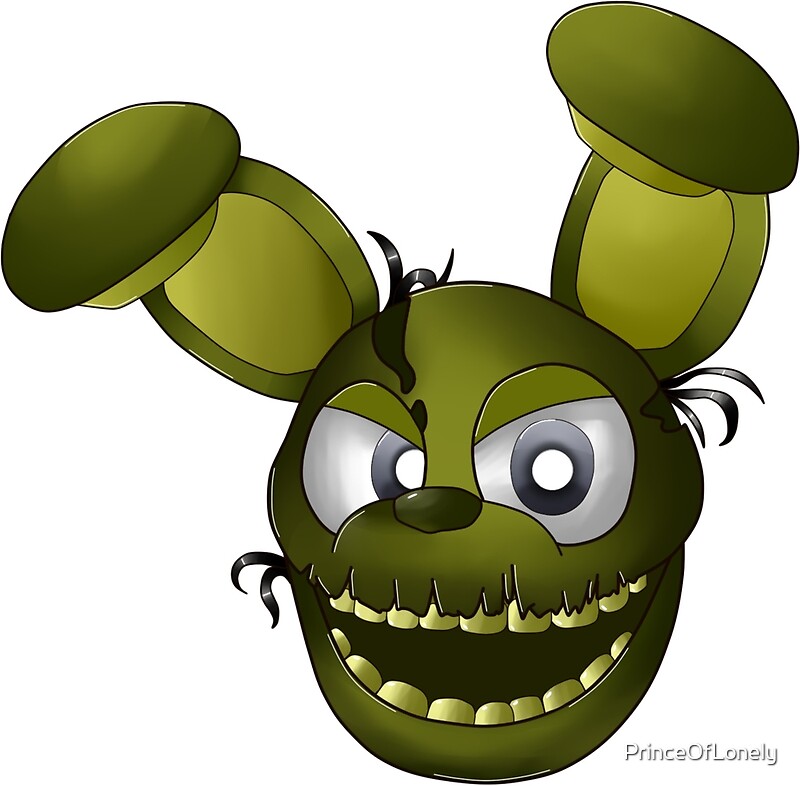 "FNaF World Springtrap" by PrinceOfLonely | Redbubble