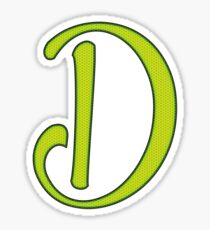 Letter D: Stickers | Redbubble