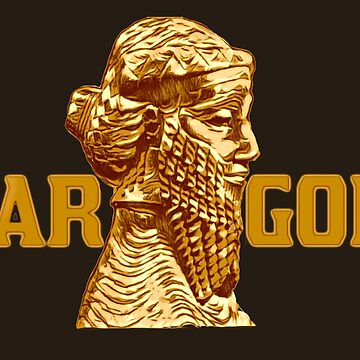 "Assyrian Golden King Sargon" Classic T-Shirt for Sale by doniainart ...