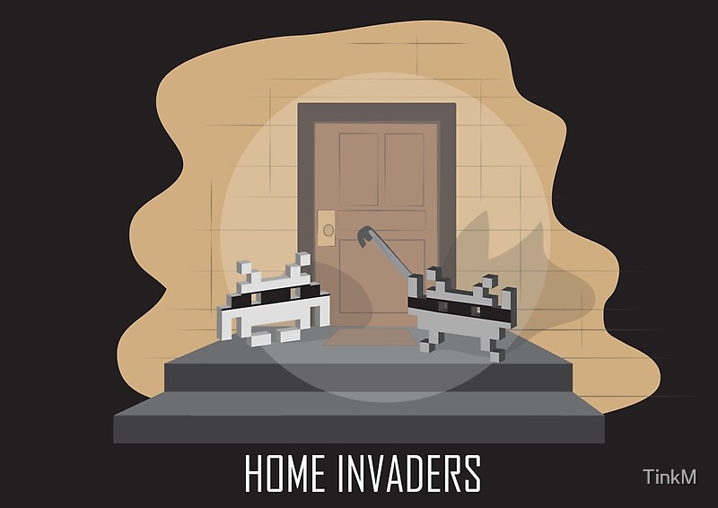 "Home invaders" by TinkM | Redbubble