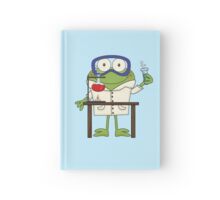 "Frog Doing Science Experiments in Laboratory" by peacockcards | Redbubble