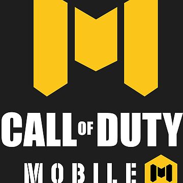 "codm logo" Mounted Print for Sale by Pixxelstudio | Redbubble