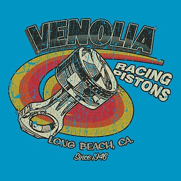 "Venolia Racing Pistons 1946" Essential T-Shirt for Sale by ...