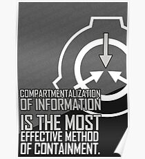 Scp: Posters | Redbubble