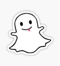 Snapchat Ghost: Stickers | Redbubble