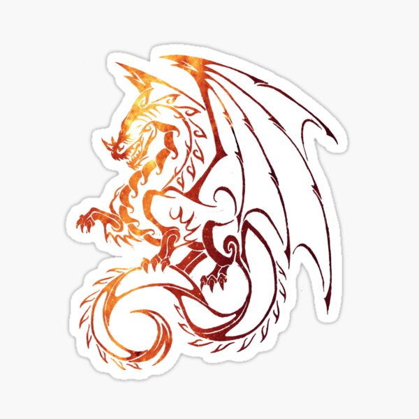 Dragons Stickers | Redbubble