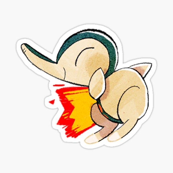 Cyndaquil Stickers | Redbubble