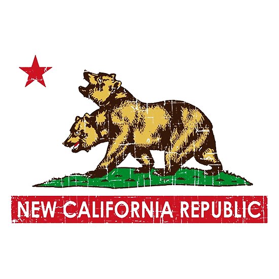 "New California Republic " Poster by denises | Redbubble