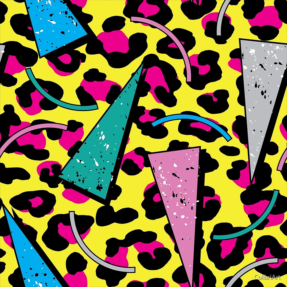 "Funky 80's Animal Print " by ColibriArt | Redbubble