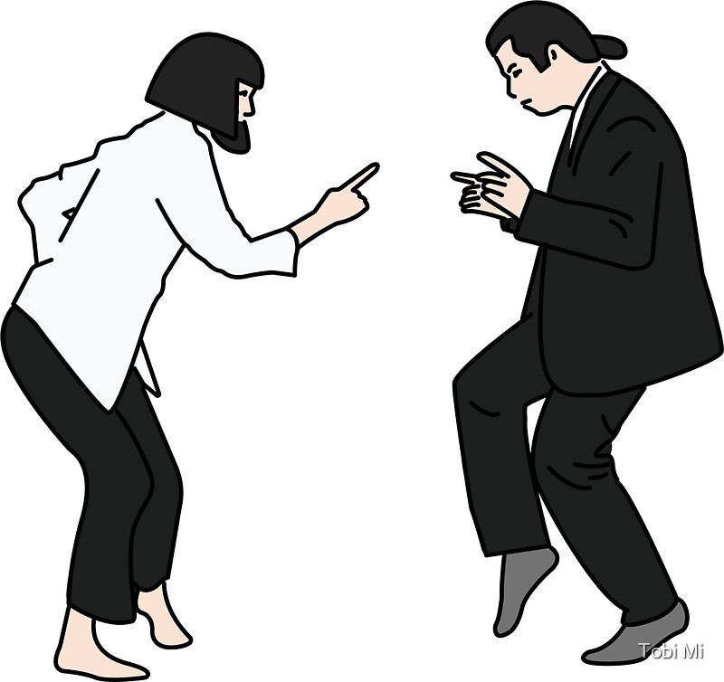 Pulp Fiction: Stickers | Redbubble