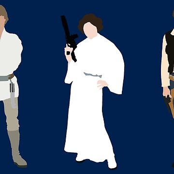 "The Original Trio" Sticker for Sale by immelissasavin | Redbubble