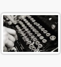 Typewriter: Stickers | Redbubble