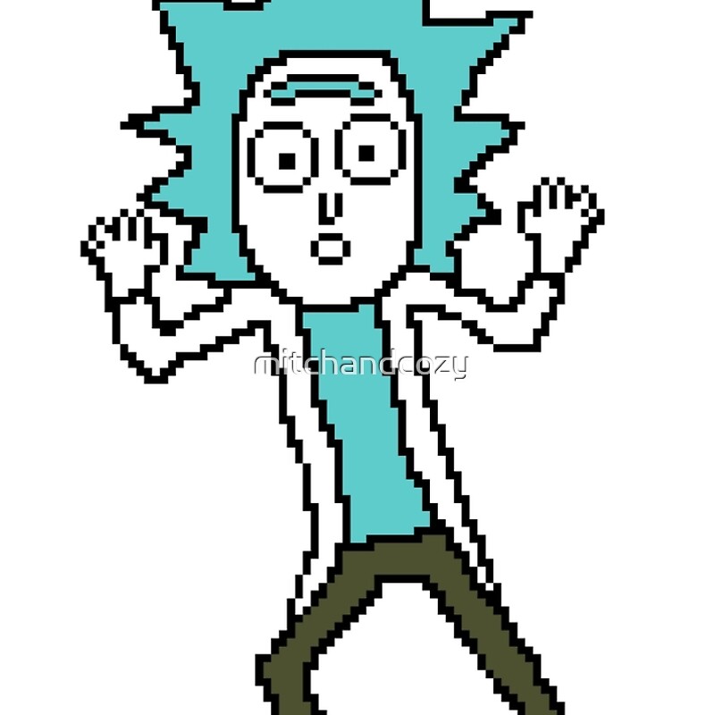 Help! Tiny Rick is getting consumed by the void! THIS IS NOT A DANCE ...