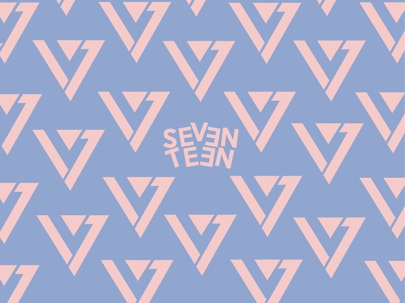 "seventeen logo ver.3" by SVT-CARAT | Redbubble