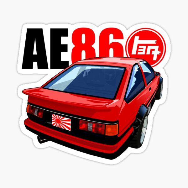 Ae86 Stickers | Redbubble