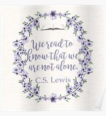 C S Lewis: Posters | Redbubble