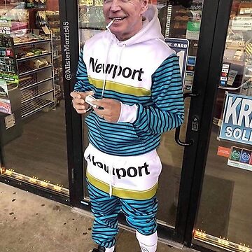 "Joe Biden's Newport Fit" Sticker for Sale by wheppa | Redbubble