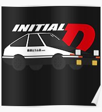 Initial D: Posters | Redbubble