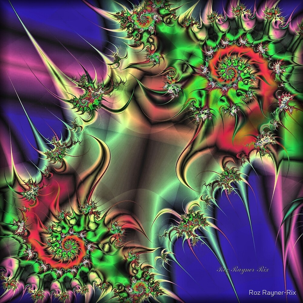 "Fractal Storm Front..." by Roz Rayner-Rix | Redbubble