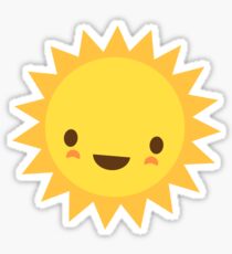 Smiling Sun: Stickers | Redbubble
