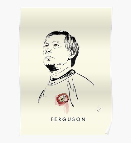 Sir Alex Ferguson: Posters | Redbubble
