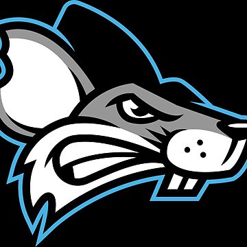 "Rat Sports mascot Logo Illustration" Sticker for Sale by ...