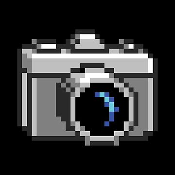 "Pixel Camera Icon" Magnet for Sale by da-ux-designer | Redbubble