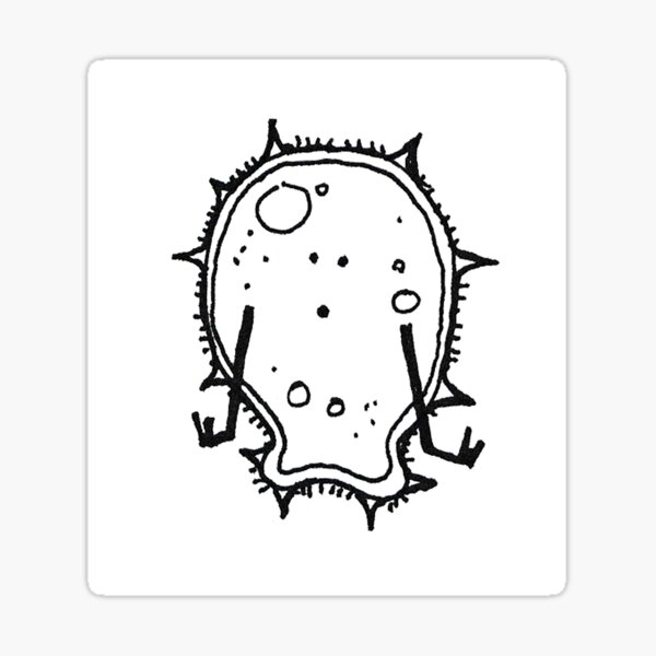 Bacteria Germ Stickers | Redbubble