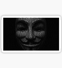 Anonymous: Stickers | Redbubble
