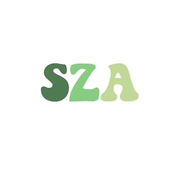 "SZA" Sticker for Sale by Hannahxstixers | Redbubble