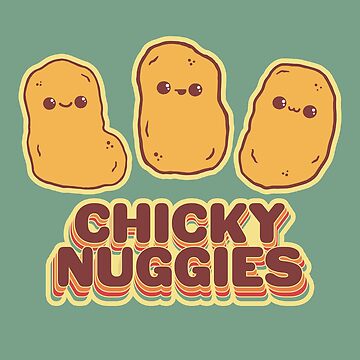"Chicky Nuggies Kawaii Nuggets" iPad Case & Skin for Sale by petestyles ...