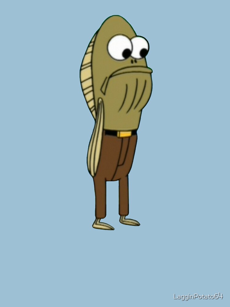 "Fred The Fish - Spongebob" T-shirt by LagginPotato64 | Redbubble