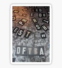 Dftba: Stickers | Redbubble