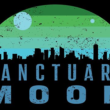 "Sanctuary Moon" Classic T-Shirt for Sale by CrownAndThistle | Redbubble