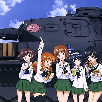 "Girls Und Panzer Pz iv " Sticker for Sale by ARTemSPL | Redbubble
