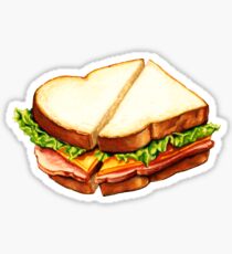 Sandwich Stickers | Redbubble