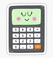 Calculator: Stickers | Redbubble