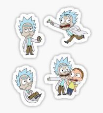 Rick and Morty: Stickers | Redbubble