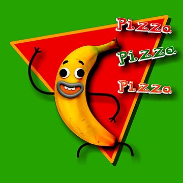 "Dancing Banana Joe Pizza Amazing world of Gumball" Sticker for Sale by ...