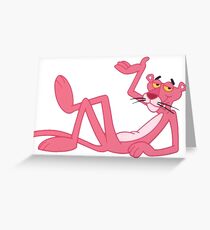 Pink Panther: Greeting Cards | Redbubble