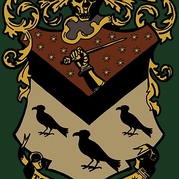"Black Family Crest" Poster for Sale by taliahb | Redbubble