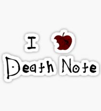 Death Note: Stickers | Redbubble