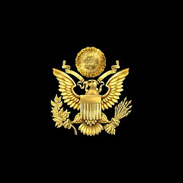 "US Presidential Seal Eagle" Sticker for Sale by Fioranoclthing | Redbubble