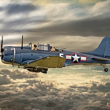 "SBD Dauntless" Poster by Sibo Miller | Redbubble