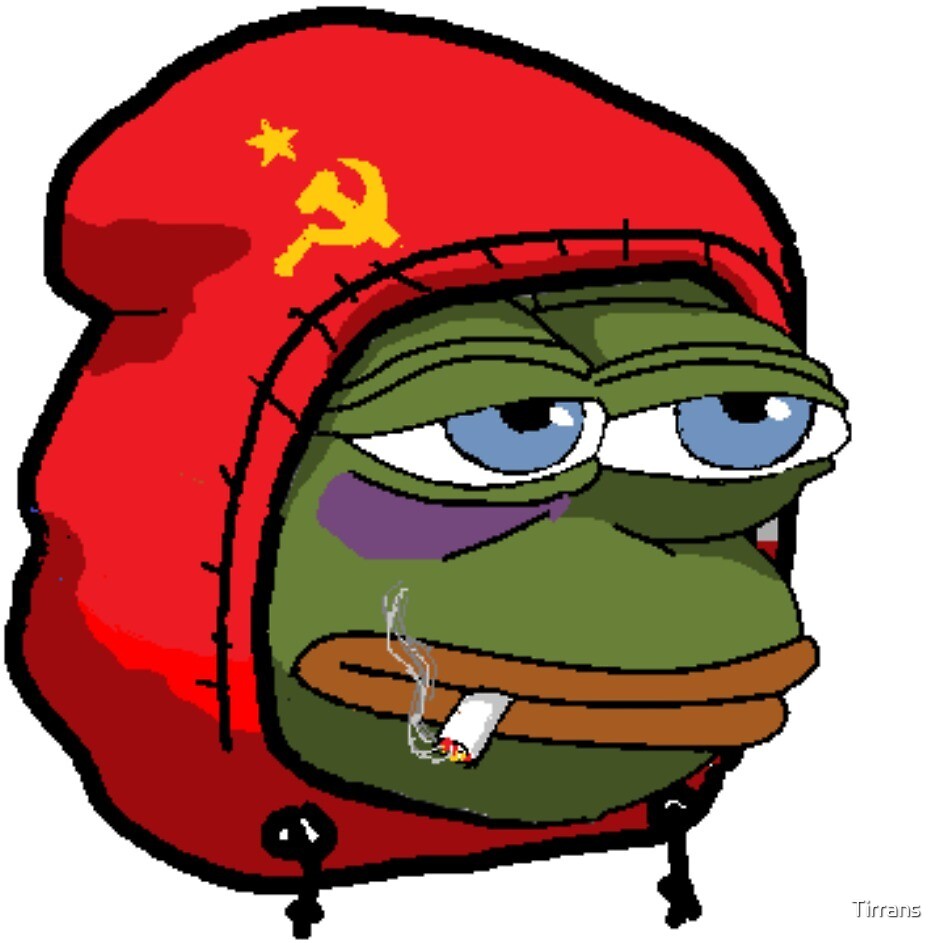 "Soviet Dank Rare Pepe" by Tirrans | Redbubble