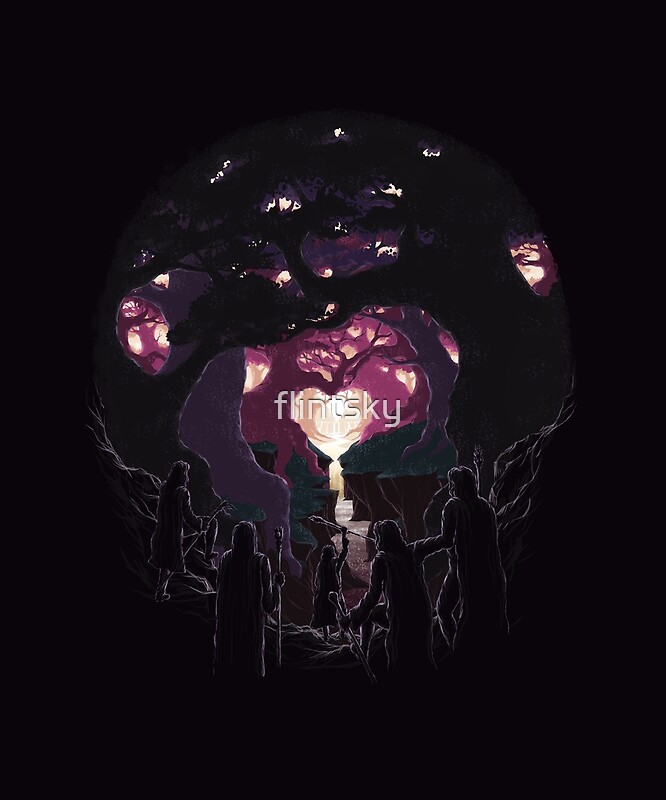 "The Five Istari" by flintsky | Redbubble