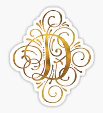 Letter D: Stickers | Redbubble